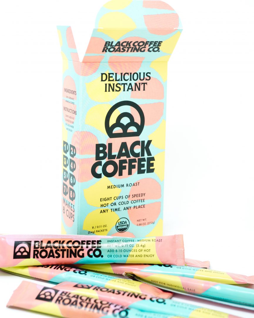 Delicious Organic Instant Stick Packs - Black Coffee Roasting Company